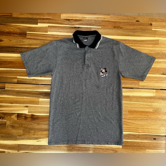 Disney | Shirts | Vintage Disney Mickey Mouse Golf Polo Shirt | Poshmark